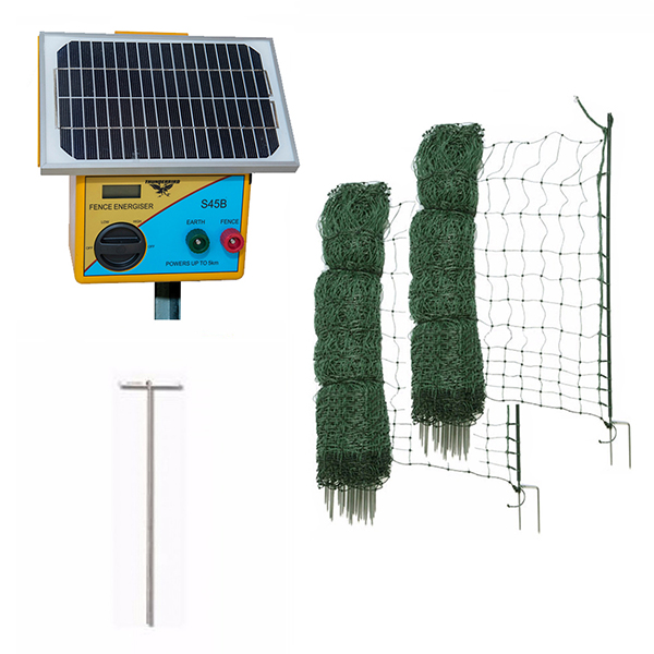 100m Electric Poultry Netting Kit - Choose Your Energiser and Accessories